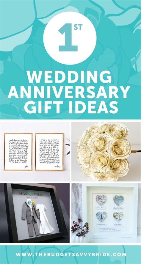 First Wedding Anniversary T Ideas Artofit