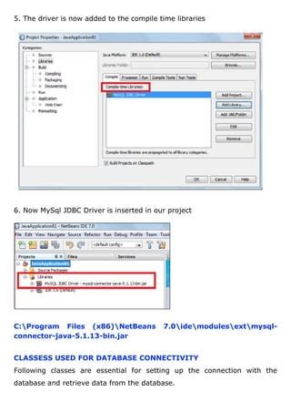 Chapter Database Connectivity Pdf