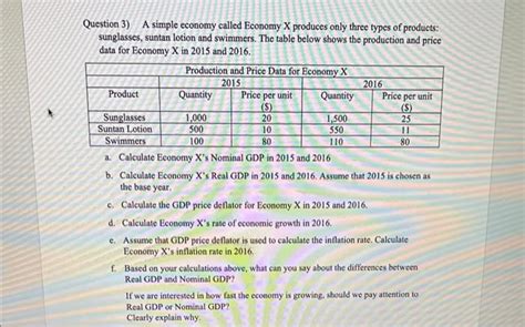 Solved Real Variable Vs Nominal Variable Self Study Chegg