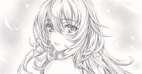 おっぱい 艦これ 愛宕 見返り水着美人ver 鉛筆画 Kaokaokaoのイラスト Pixiv
