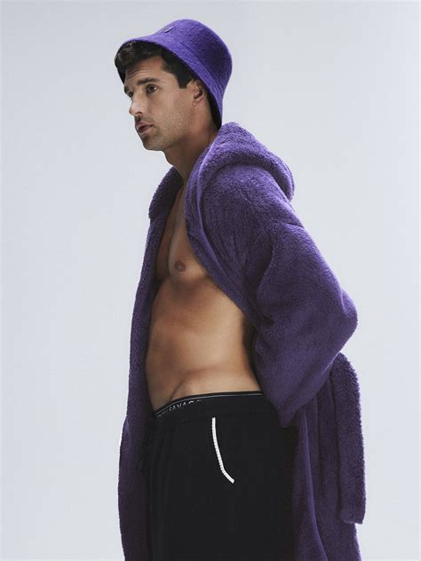 Undercover Softie Plush Teddy Robe In Purple Savage X Fenty