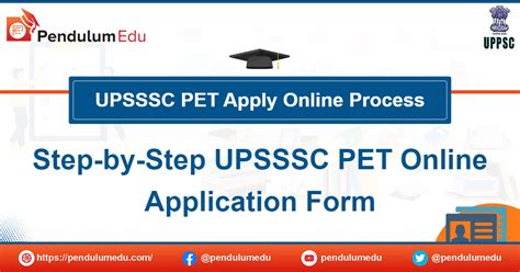 Upsssc Pet Apply Online 2023 Up Pet Online Application Form