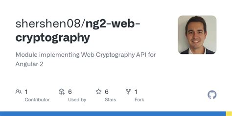 github shershen08 ng2 web cryptography module implementing web