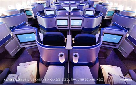 Guia Completo Classe Executiva United Airlines Voe Simples