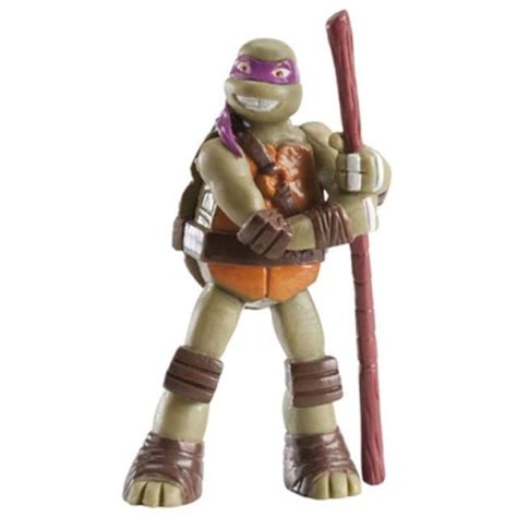 Figurka Na Tort ŻÓŁw Ninja Tmnt Donatello Różowy 13343578399 Allegropl