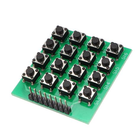 4x4 Matrix 16 Keypad Keyboard Module 16 Button Mcu