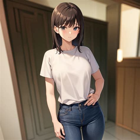 바지에 똥묻은 여자 Seaart Ai