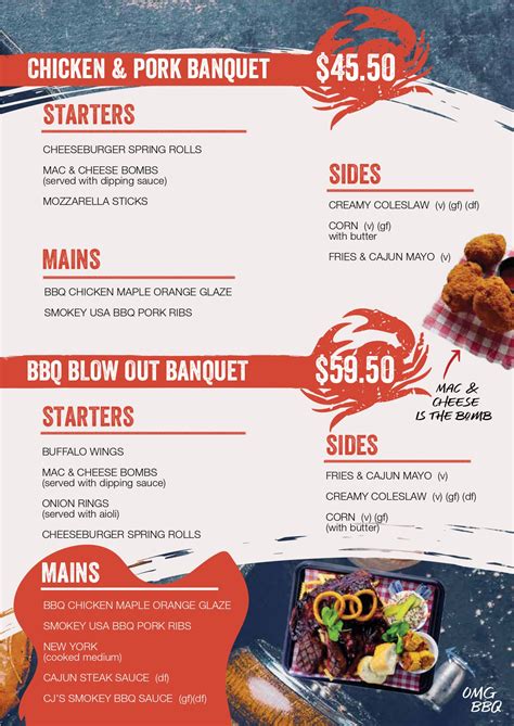 Cjs Set Menu Cjs Crab Shack And Grill Best Seafood And Steaks In