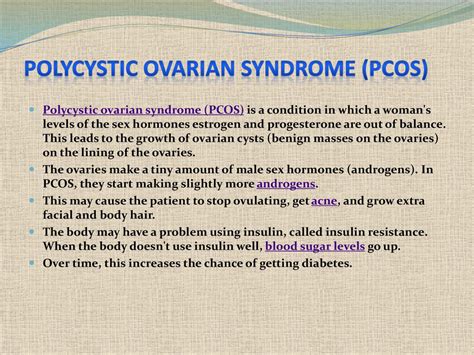 Polycystic Ovarian Syndrome Pcos Ppt Download