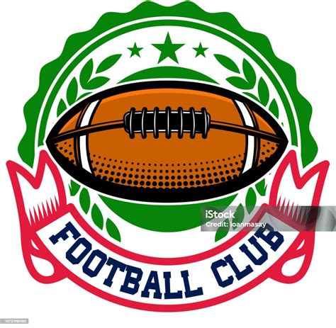 미식 축구 상징 템플릿입니다 레이블 배지 기호에 대 한 디자인 요소입니다 Championship에 대한 스톡 벡터 아트 및 기타 이미지 Championship 경기