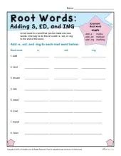 Root Words Archives Reading Worksheets Spelling Grammar Comprehension Lesson Plans
