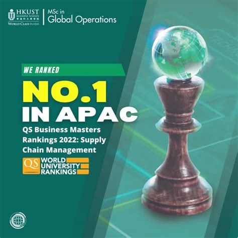 Hkust Msc In Global Operations On Linkedin Hkust Msgo Program Is Ranked The 1 In Apac Region