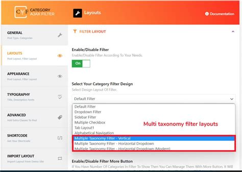 Make Multiple Taxonomies Filter Category Ajax Filter