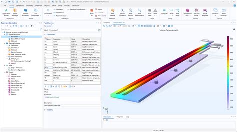 COMSOL Multiphysics 模型开发器的功能 必威bwey