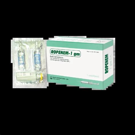 Ropenem 1gm Drug International Ltd Order Online Osudpotro
