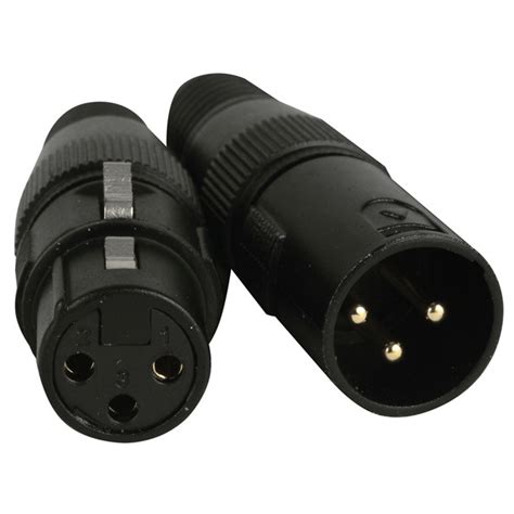 Elation 3pin Dmx Connector Set Elation 3pin Dmx Connector Set