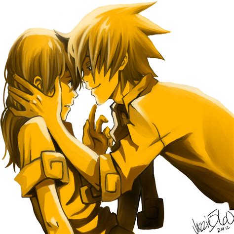 Soul And Maka In For The Kiss By Jazzie560 On Deviantart