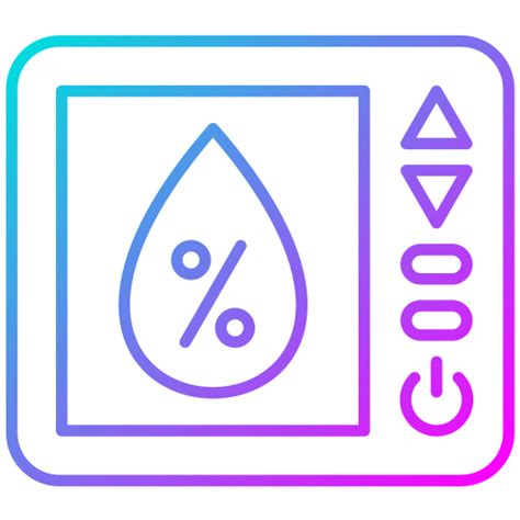 Icono De Sensor De Humedad Generic Gradient