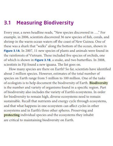 99 Biodiversity Examples