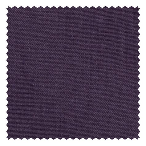 Aubergine Solid Linen Collection Mason And Sons Us