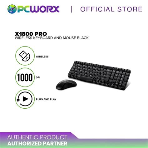 Rapoo X1800 Pro Multimedia 2 4g Wireless Keyboard And Mouse Pcworx