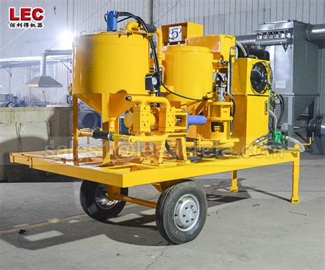 Compaction Grouting Equipment With Wheels Leadcrete Engineering Machinery