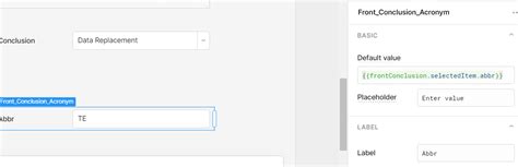 set value based on selected value in another component 💬 app building