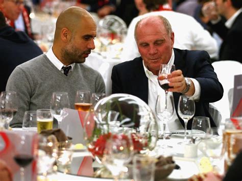 Traum Vom Triple Hoeneß Freut Sich Für Pep