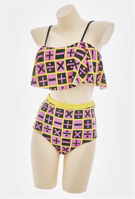Jojos Trishi Unna Swimsuit Two Piece Bathing Suit Top Quality