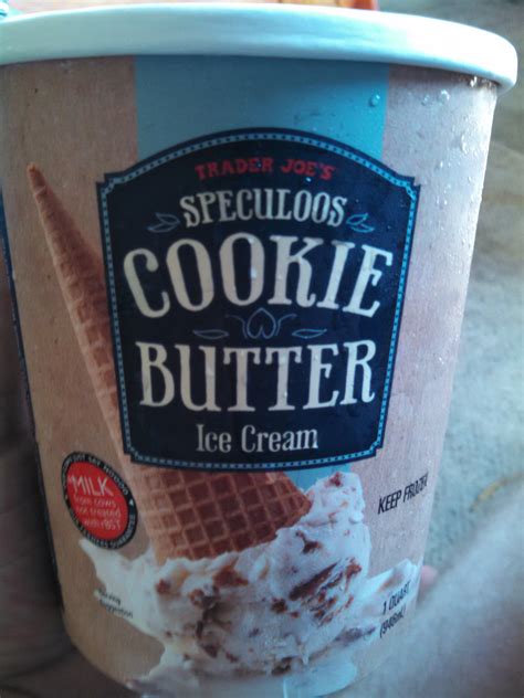 Trader Joes Cookie Butter Ice Cream Eating At Joes