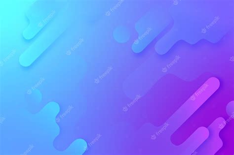Premium Vector Gradient Shapes Background