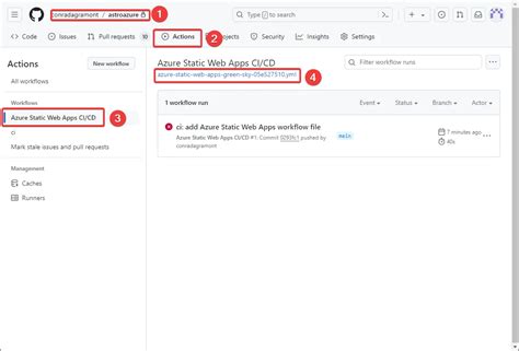 Creating A Static Site With Astro Azure Static Web Apps And Github