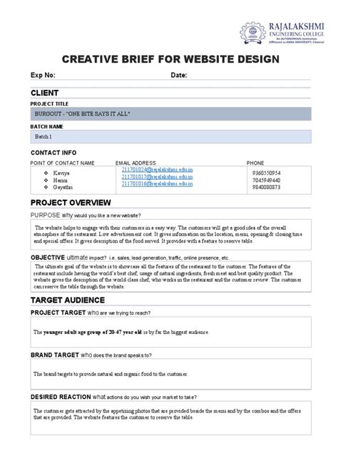 web design pdf websites menu
