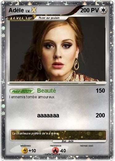 Pokémon Adele 18 18 Beauté Ma Carte Pokémon