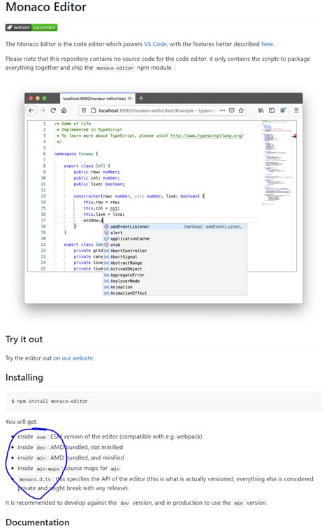 esm compile error · issue 2334 · microsoft monaco editor · github