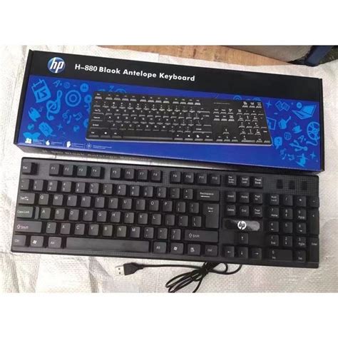 Wired Keyboard For Office Gaming Hp Keyboard Shopee Philippines