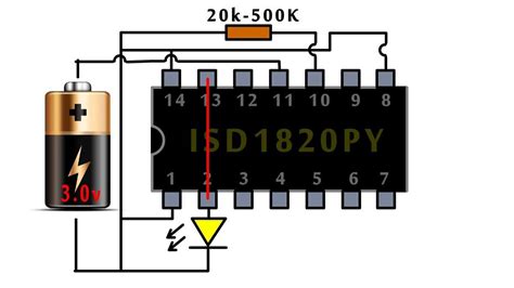 Isd1820py Datasheet Specifications Pinout And Features