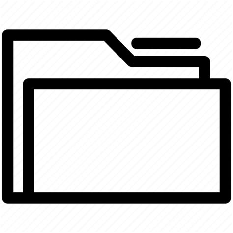 Folder Empty File Document Page Office Icon Download On Iconfinder