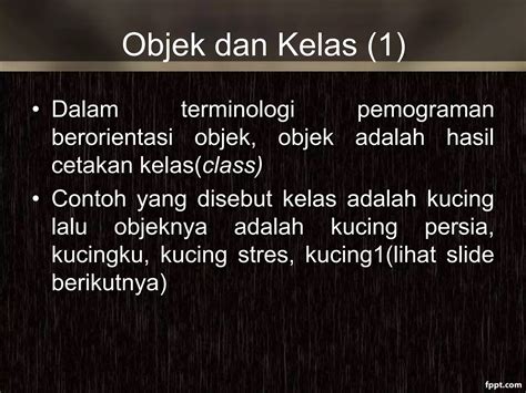 Pengenalan C Dan Pemograman Berorientasi Objek PPTX