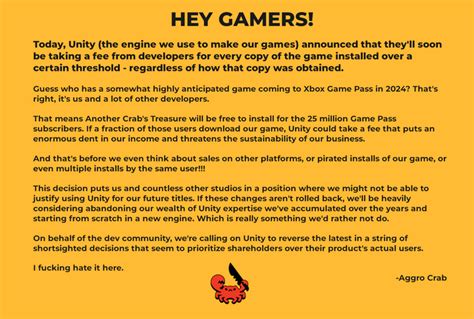 知名引擎 Unity 突然收费，开发者炸了！unity3d收费标准 Csdn博客