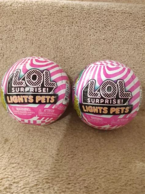 Lol Surprise Lights Pets Series Ball Tots Doll Sealed T Pack £899