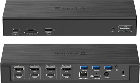 Wavlink Usb C Dual K Universal Laptop Docking India Ubuy