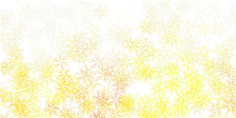 Light Orange Vector Abstract Pattern With Leaves 11540154 Vector Art