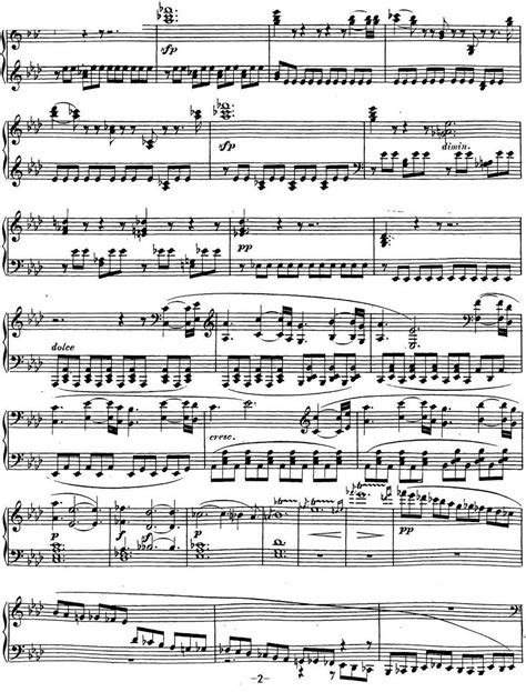 贝多芬钢琴奏鸣曲23 热情 F小调 Op 57 F Minor 钢琴谱 简谱