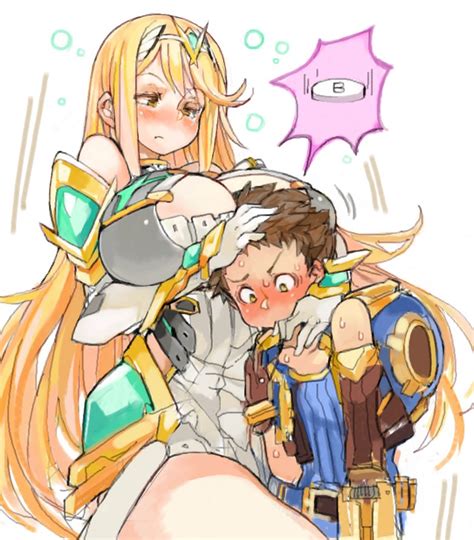 Mythra And Rex Xenoblade Chronicles And More Drawn By Sachito Danbooru