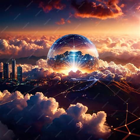 Premium Photo Cloud Computing Internet Technology Automated