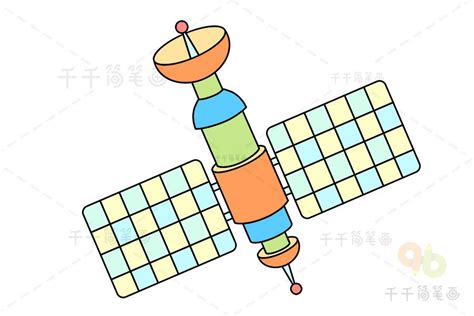 关于space的简笔画 简笔画图片大全 蒲城教育文学网