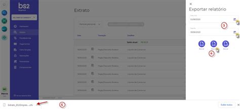 Banco BS2 Como Exportar O Extrato Em OFX Conta Azul