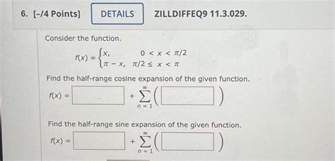 Solved Consider the function f x x πx Chegg