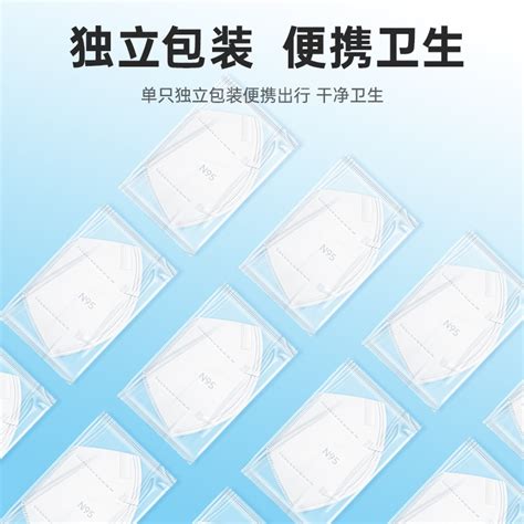 n95医用防护口罩一次性医疗级别口罩五层独立包装gb19083 20108 虎窝淘